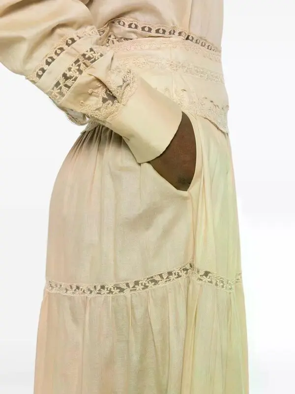 Ermanno Scervino Tiered Maxi Skirt