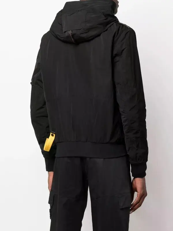 PARAJUMPERS Logo Patch Hooded Jacket