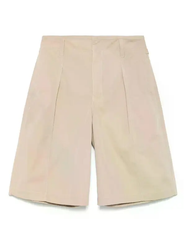 LEMAIRE Pleated Bermuda Shorts