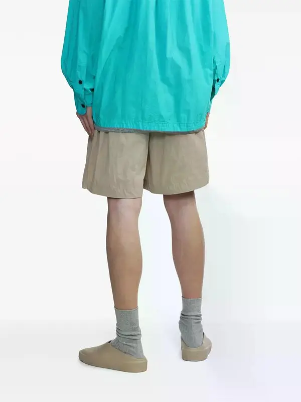 Kolor Pleated Tailored Shorts