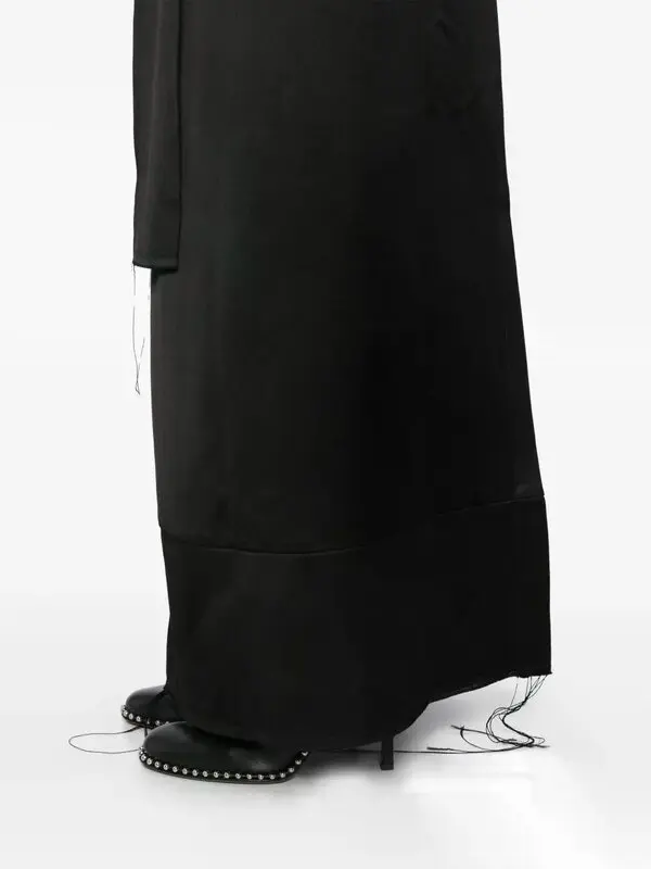 SANKUANZ Raw Edge Skirt