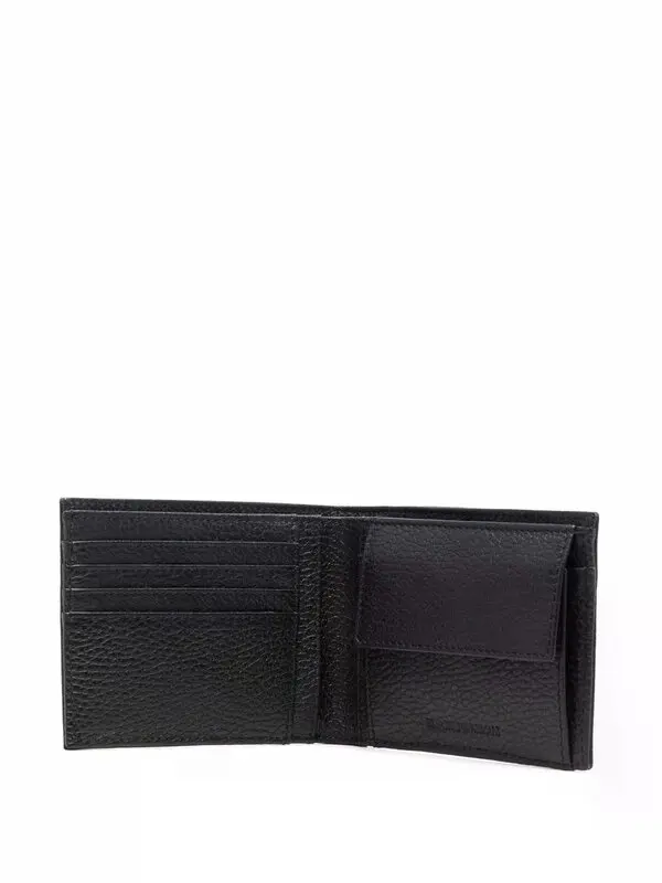 Emporio Armani Logo-embossed Leather Wallet