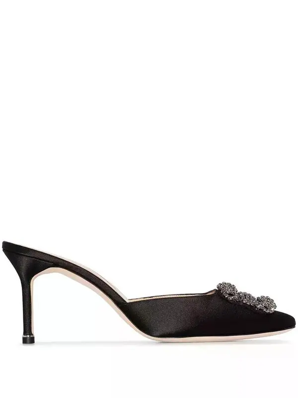 Manolo Blahnik Hangisi 70mm Mules