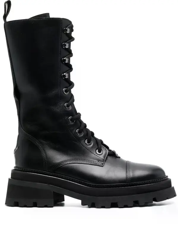 Zadig&Voltaire Knee-high Lace-up Boots