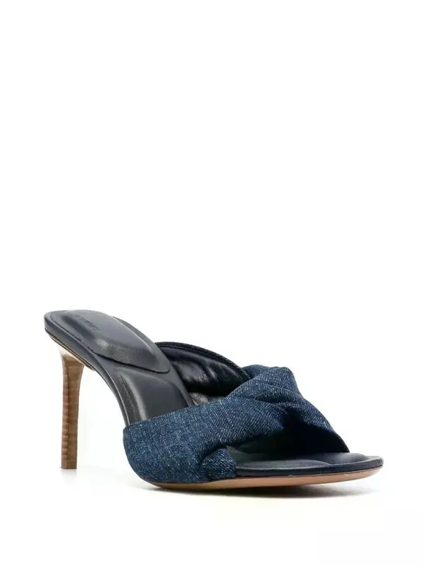 Jacquemus Les Mules Bagnu 95mm Stiletto Sandals