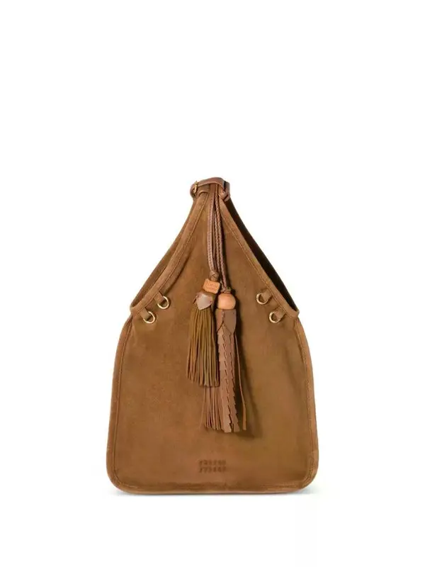 Miu Miu Shoulder Bag With Decorative Tassels