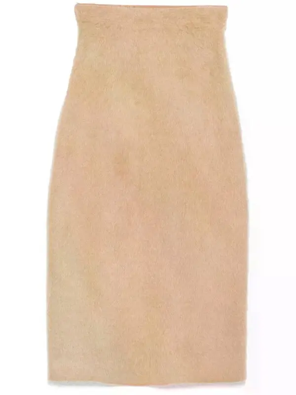 Fabiana Filippi Brushed Mohair Pencil Skirt