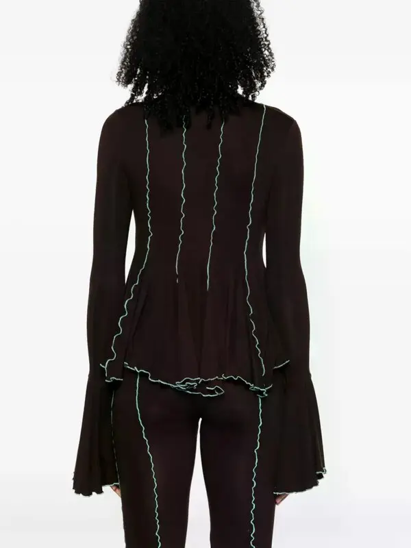 SIEDRES Renti Contrast-stitching Jumper