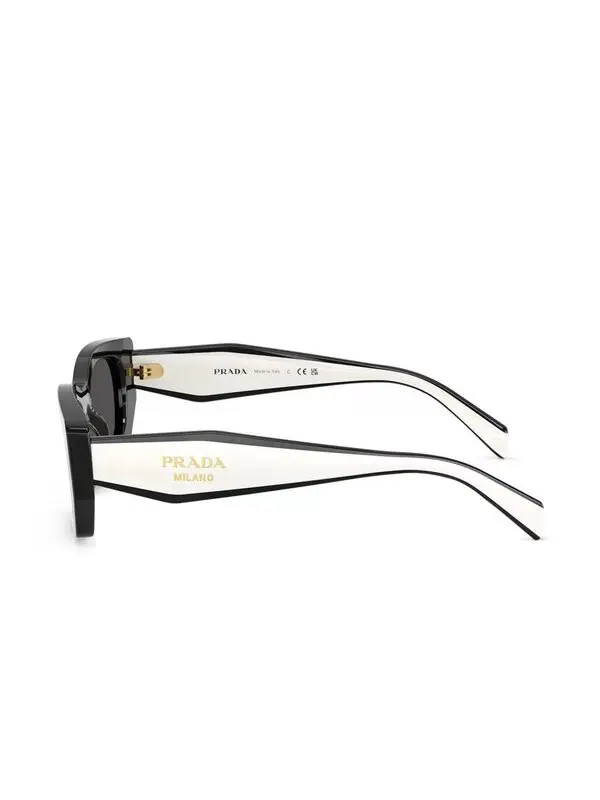 Prada Acetate Rectangle Sunglasses