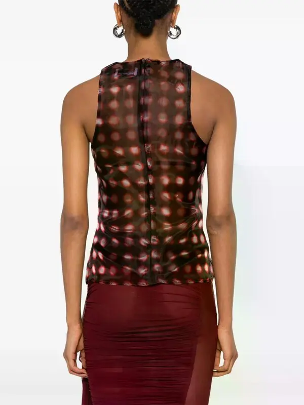 16Arlington Tari Tank Top With Geometric Print