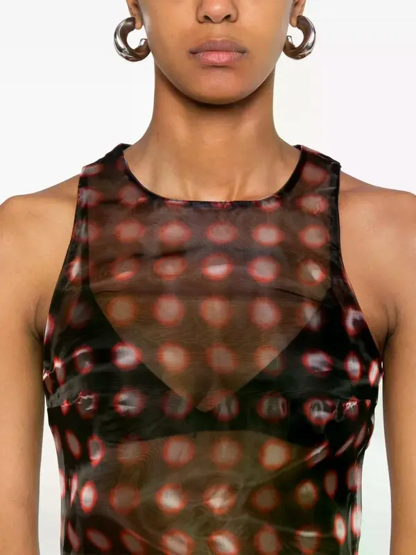 16Arlington Tari Tank Top With Geometric Print