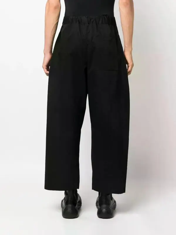 SAGE NATION Box-pleat Wide-leg Trousers