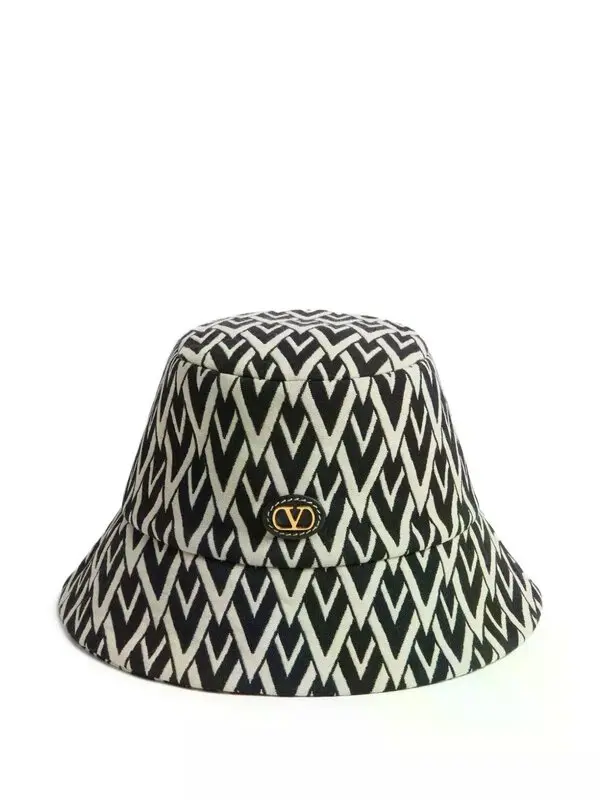 Valentino Garavani Wool Bucket Hat - Black