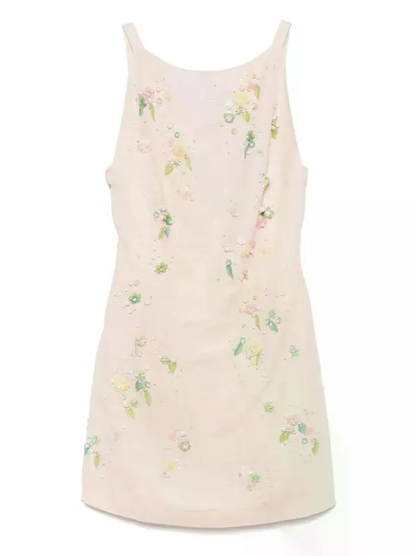 Bernadette Kimberly Mini Dress - Neutrals