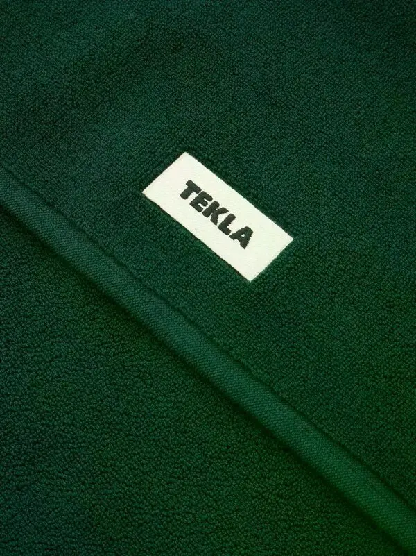 TEKLA Logo-patch Bath Mat - Green
