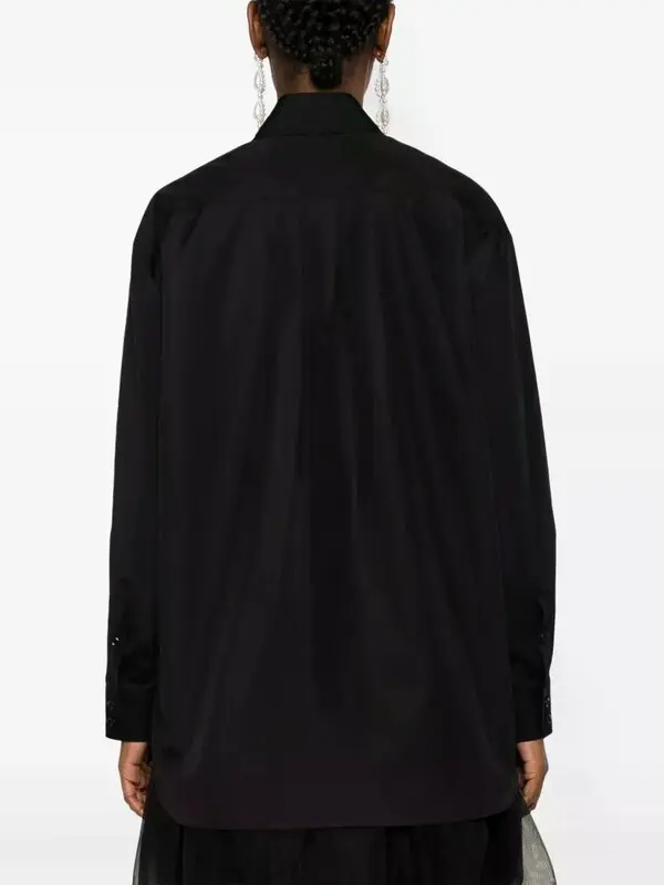Simone Rocha Appliqué Detail Shirt