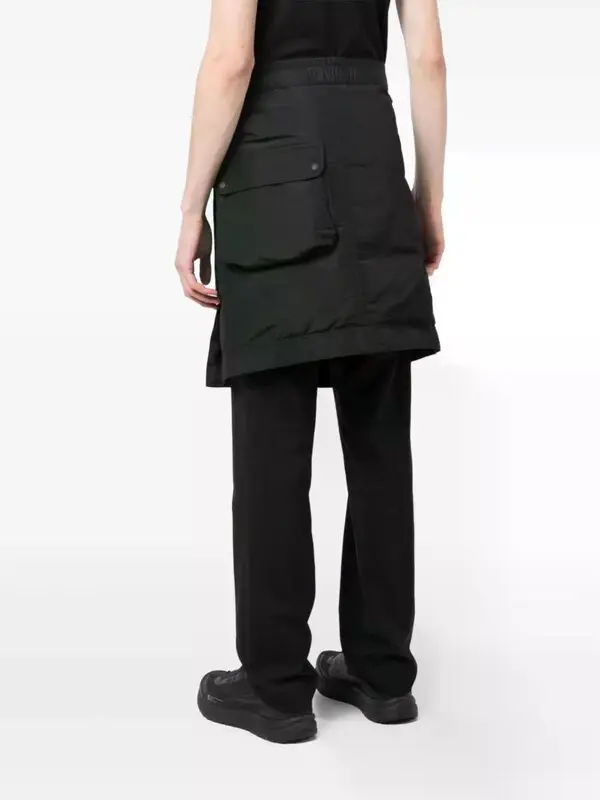 WHITE MOUNTAINEERING Wrap Cargo Skirt - Black