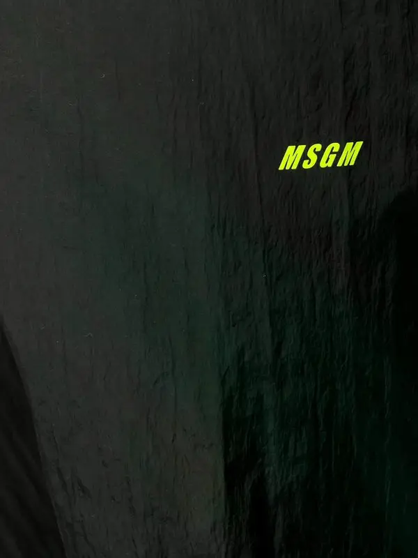 MSGM Neon Logo Track Pants