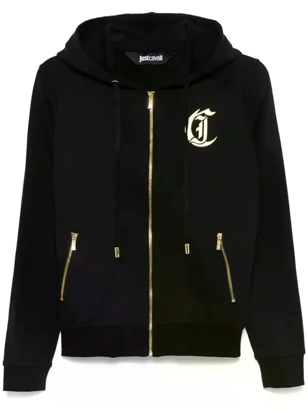 Just Cavalli Logo-print Hoodie