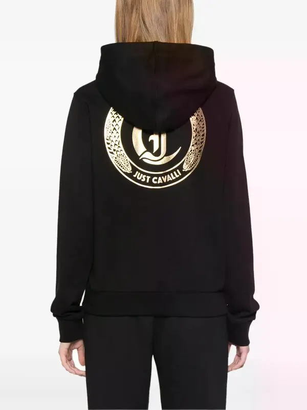 Just Cavalli Logo-print Hoodie
