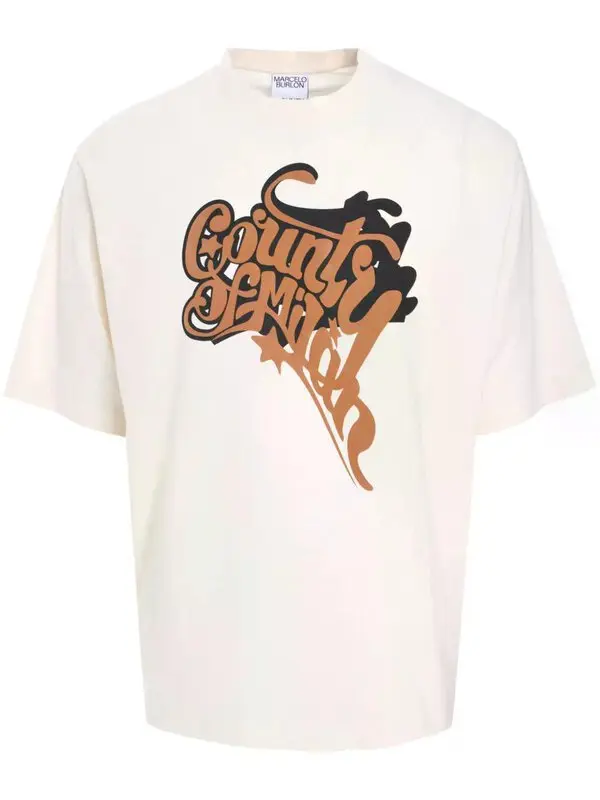 COUNTY OF MILAN County T-shirt - Neutrals