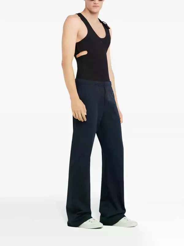 COURREGES Bootcut Track Pants - Blue