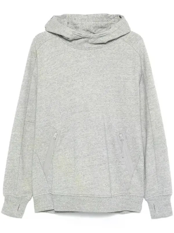 C.P. COMPANY Goggle Detail Hoodie - Grey