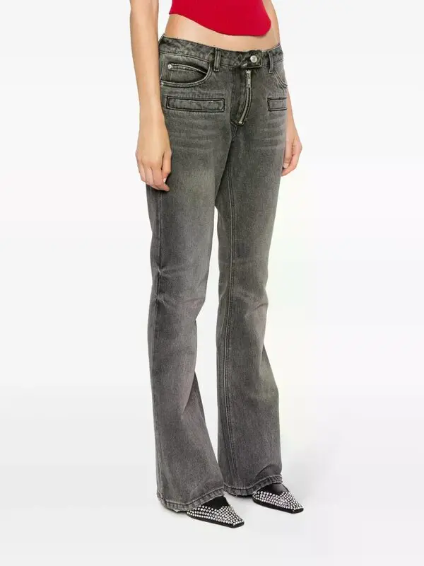 COURREGES Mid-rise Flare Jeans