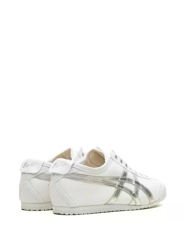 Onitsuka Tiger Mexico 66 Slip-on Sneakers In Silver - White