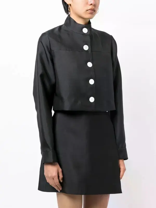 LEE MATHEWS Penny Cropped Shirt Jacket
