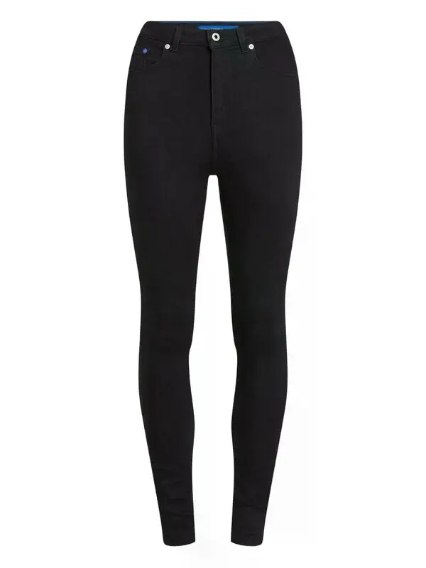 Karl Lagerfeld High-rise Skinny Jeans - Black
