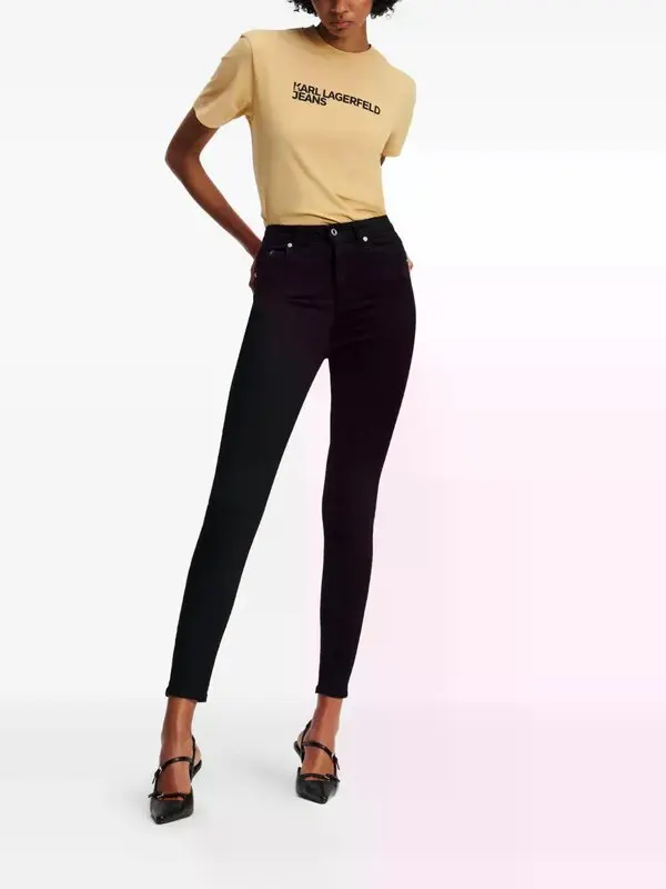 Karl Lagerfeld High-rise Skinny Jeans