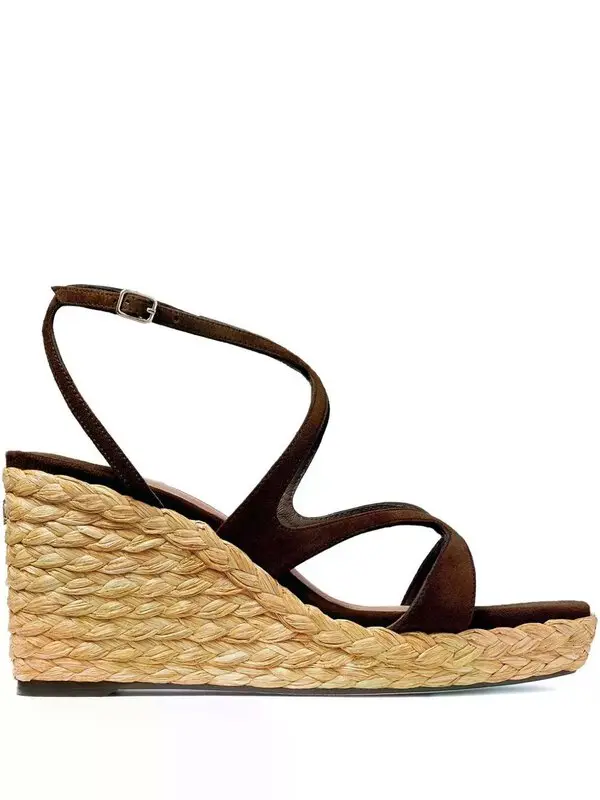 JIMMY CHOO Ayla 85 Wedge Sandals