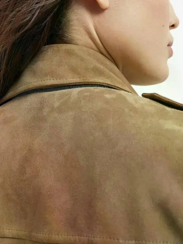 Brunello Cucinelli Leather Jacket