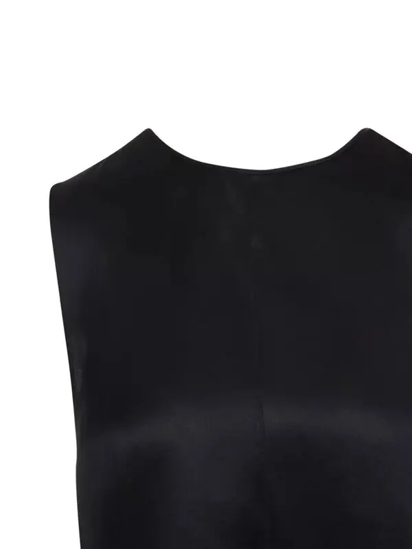 TOM FORD Sleeveless Satin Top