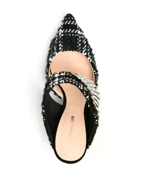 NICHOLAS KIRKWOOD Monstera Wool Mules