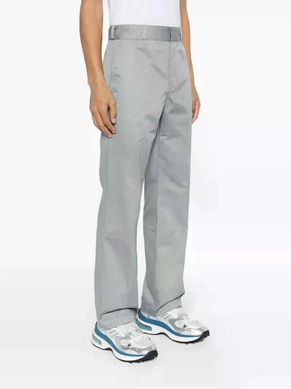 Hugo Pressed-crease Straight-leg Trousers