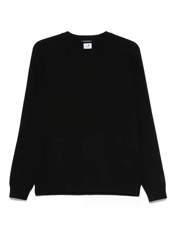 C.P. COMPANY Ribbed Crew Neck Long Sleeve Sweater