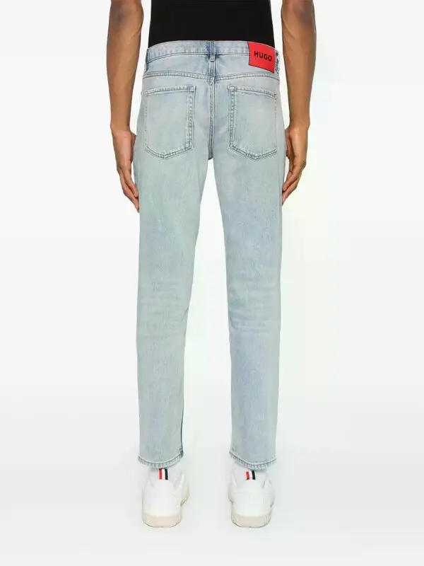Hugo Slim Leg Cotton Blend Jeans