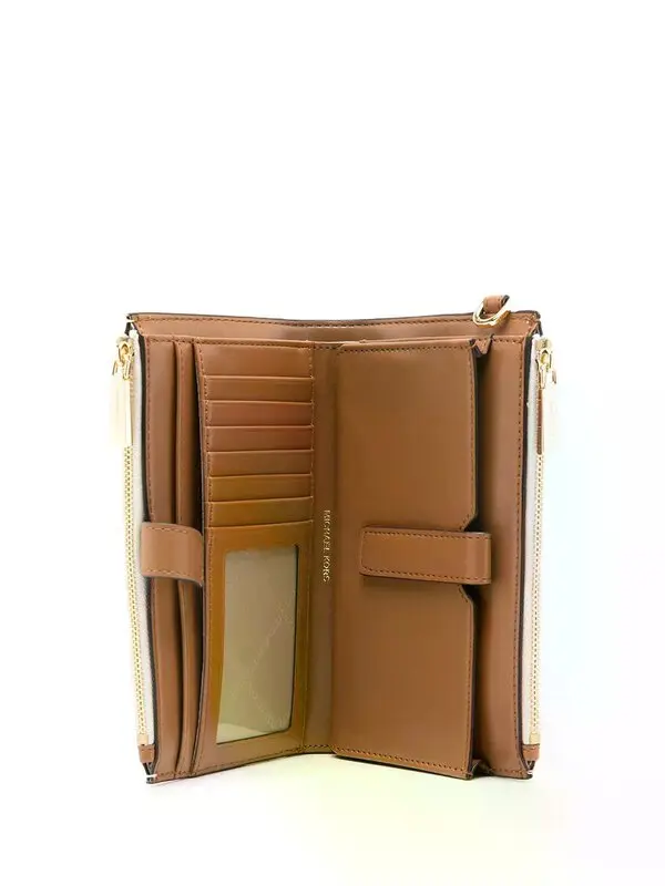 Michael Kors Jet Set Monogram Wallet - Neutrals