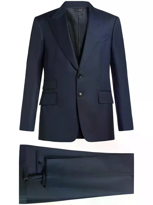 TOM FORD Single-breasted Suit - Blue