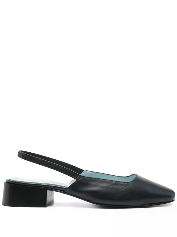 NICOLE SALDANA Paz Slingback Pumps - Blue