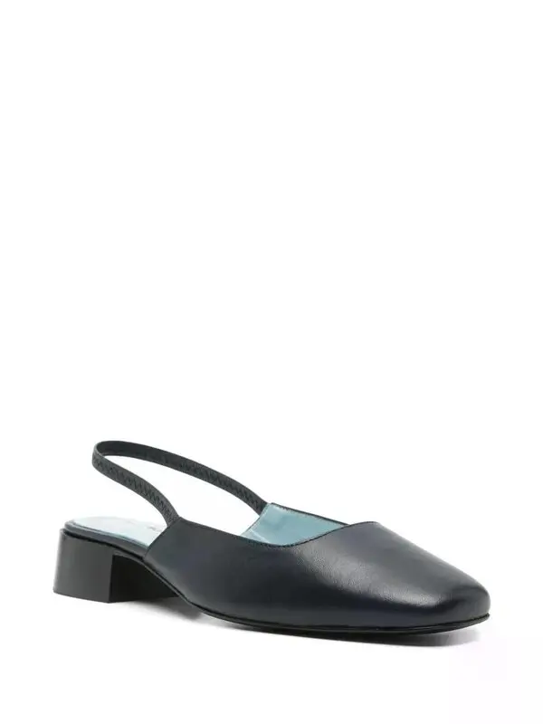 NICOLE SALDANA Paz Slingback Pumps - Blue
