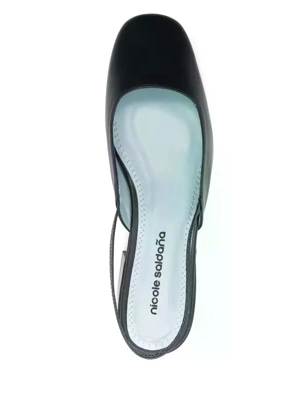NICOLE SALDANA Paz Slingback Pumps - Blue