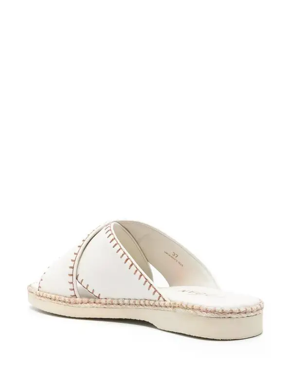 Hogan H660 Leather Sandals