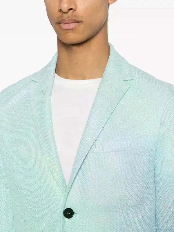 Harris Wharf London Single-breasted Honeycomb Blazer