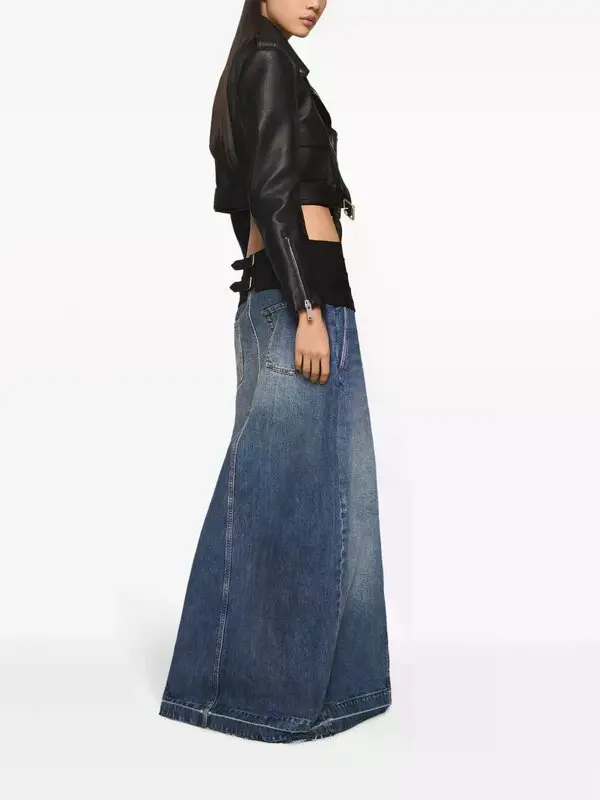 Stella McCartney Denim Maxi Skirt
