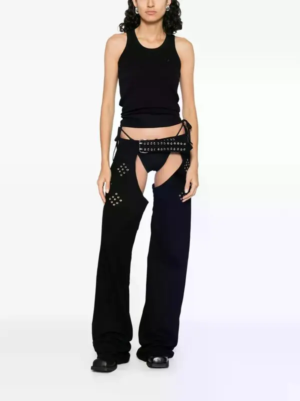 Coperni Organic Cotton Ribbed Tank Top