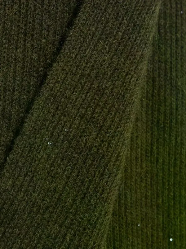 Fabiana Filippi Sequin Ribbed Scarf