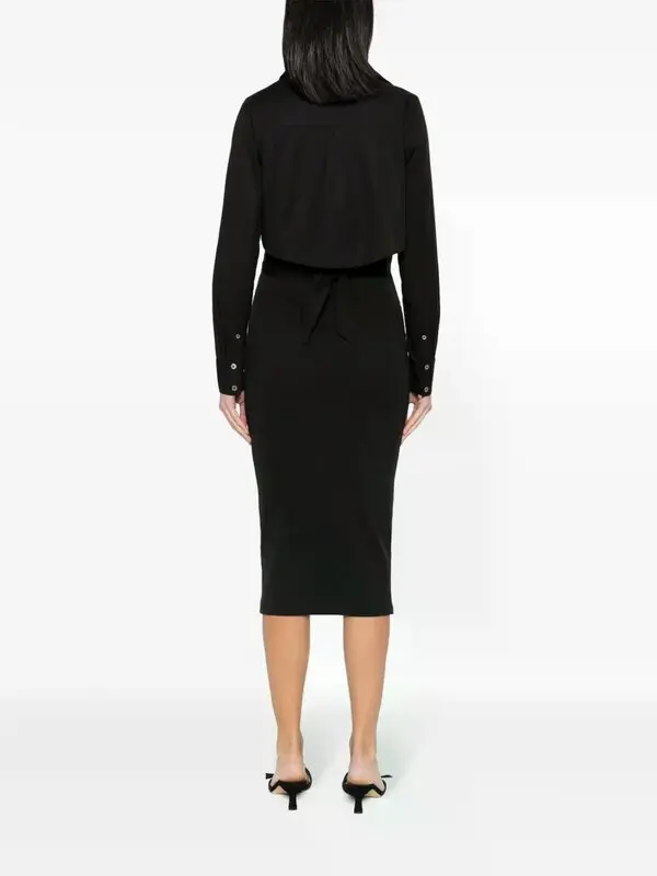 Veronica Beard Malone Layered Midi Dress